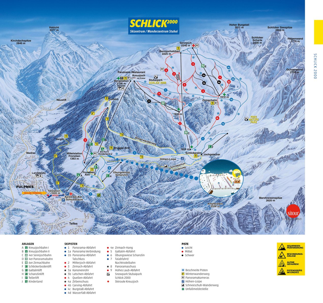 Skigebiet Schlick 2000 In Tirol – PNCES